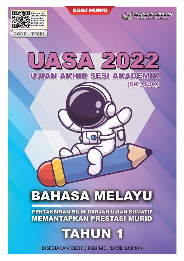 1 SET MODUL PBD SUMATIF UASA 2022 - BAHASA MELAYU TAHUN 1 SK/SJK (BONUS WORD) - Cikgu.Info