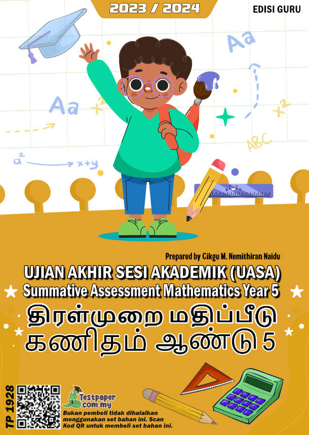 1 SET SUMMATIVE ASSESSMENT 2023-2024 MATHEMATICS YEAR 5 SJKT (DWIBAHASA ...