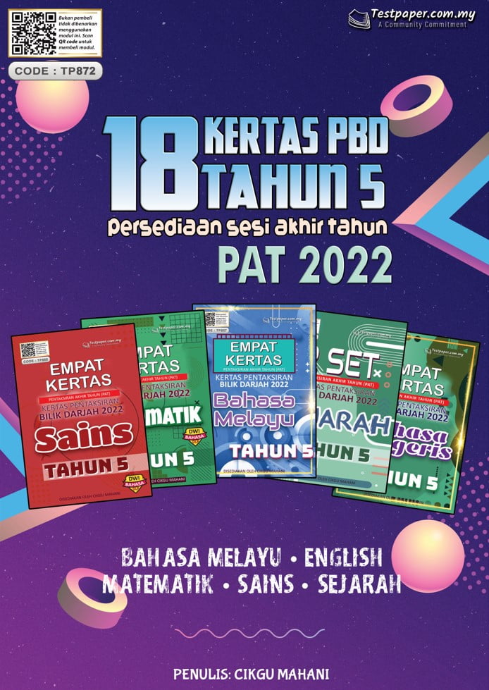 18 KERTAS SOALAN PERSEDIAAN PBD SESI AKHIR 2022 - TAHUN 5 (BONUS WORD) - Cikgu.Info