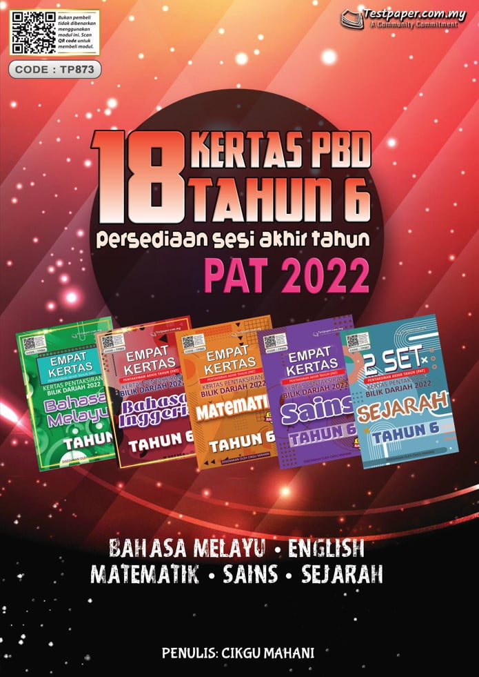 18 KERTAS SOALAN PERSEDIAAN PBD SESI AKHIR 2022 - TAHUN 6 (BONUS WORD) - Cikgu.Info