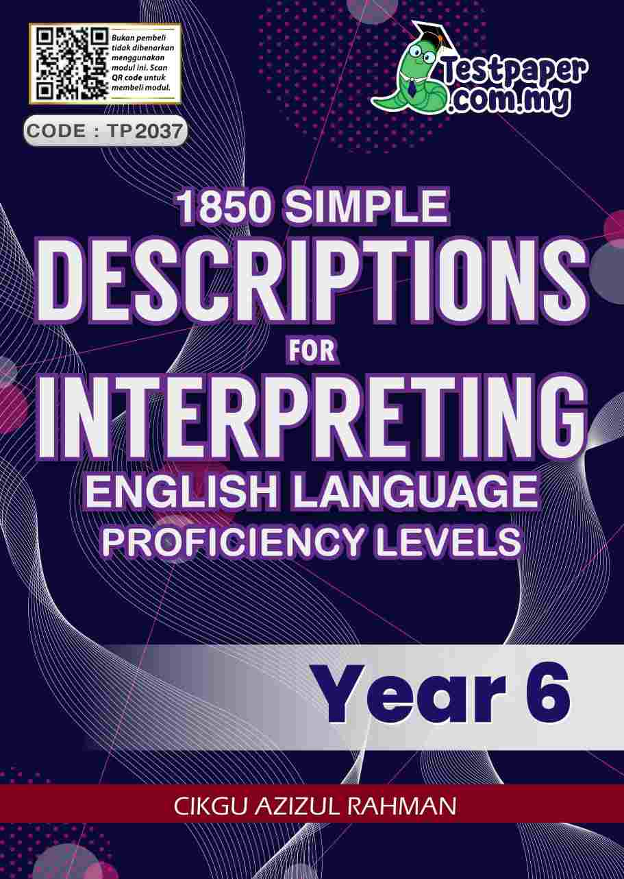 1850 SIMPLE DESCRIPTIONS FOR INTERPRETING ENGLISH LANGUAGE PROFICIENCY ...