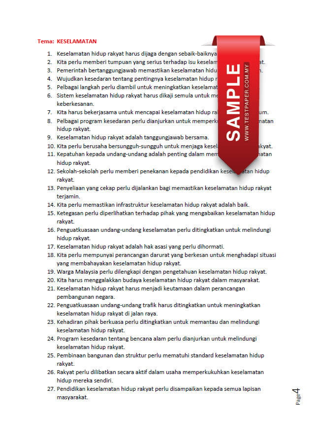 2574 AYAT PENCETUS IDEA UNTUK MENULIS KARANGAN BAHASA MELAYU SPM DAN ...