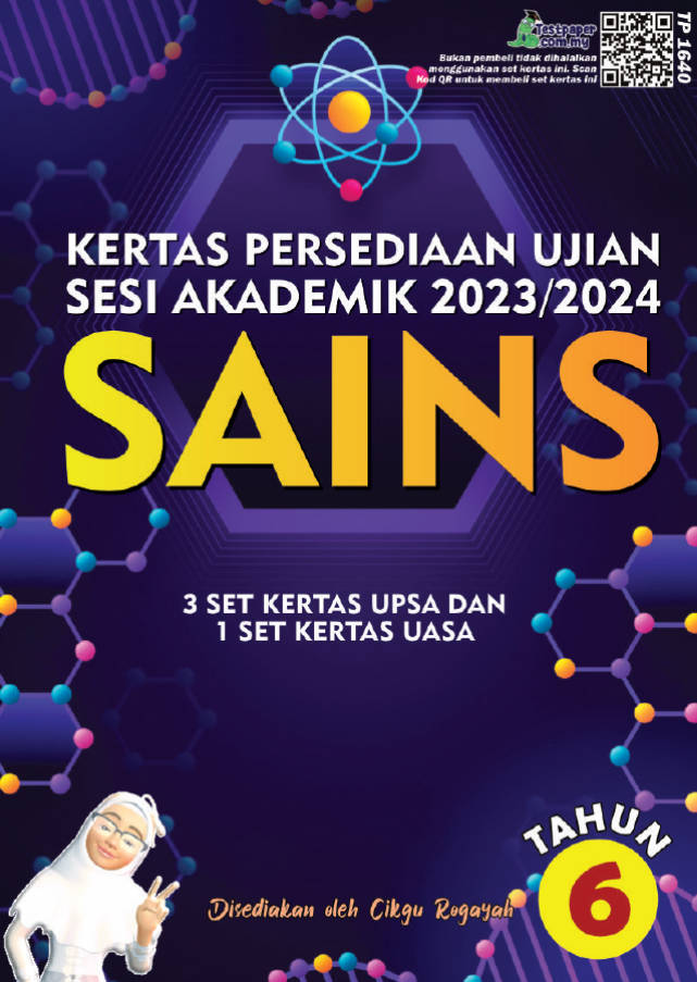 3 SET KERTAS UPSA DAN 1 SET KERTAS UASA SAINS TAHUN 6 SESI 2023-2024 ...