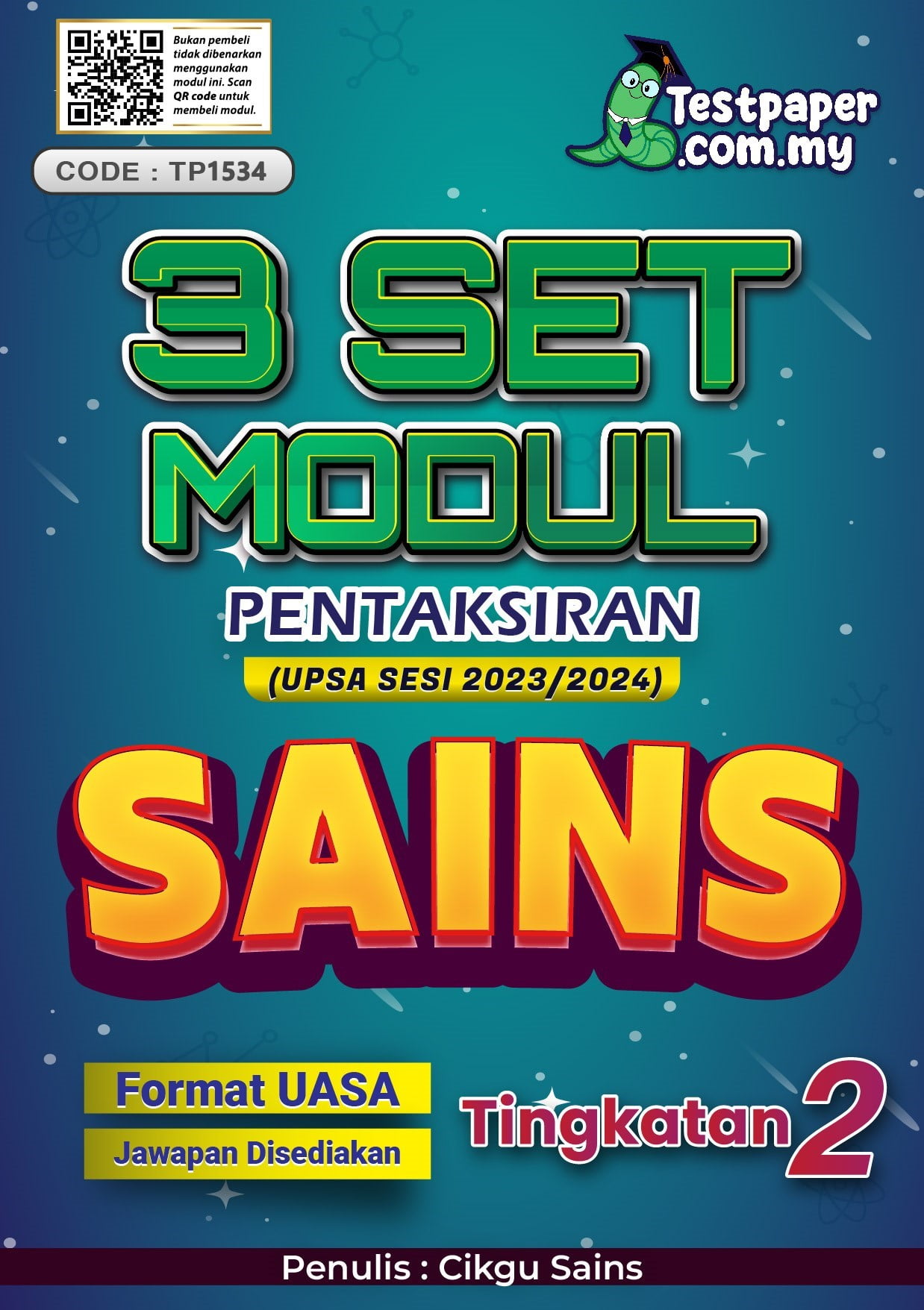 3 SET MODUL PENTAKSIRAN SAINS TINGKATAN 2 (UPSA SESI 2023/2024) - Cikgu ...