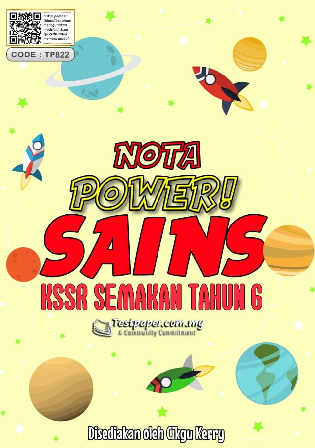 E-NOTA POWER SAINS KSSR SEMAKAN TAHUN 6 - Cikgu.Info