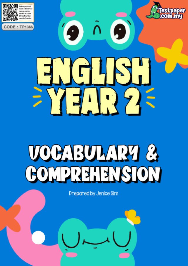 ENGLISH YEAR 2 : VOCABULARY AND COMPREHENSION EXERCISES - Cikgu.Info