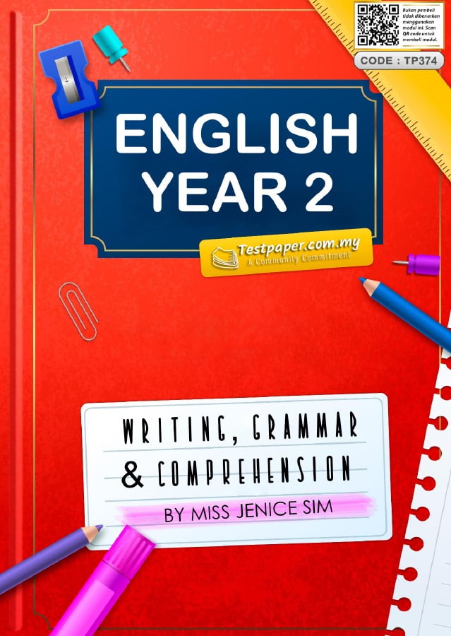 ENGLISH YEAR 2 WRITING, GRAMMAR AND COMPREHENSION - Cikgu.Info