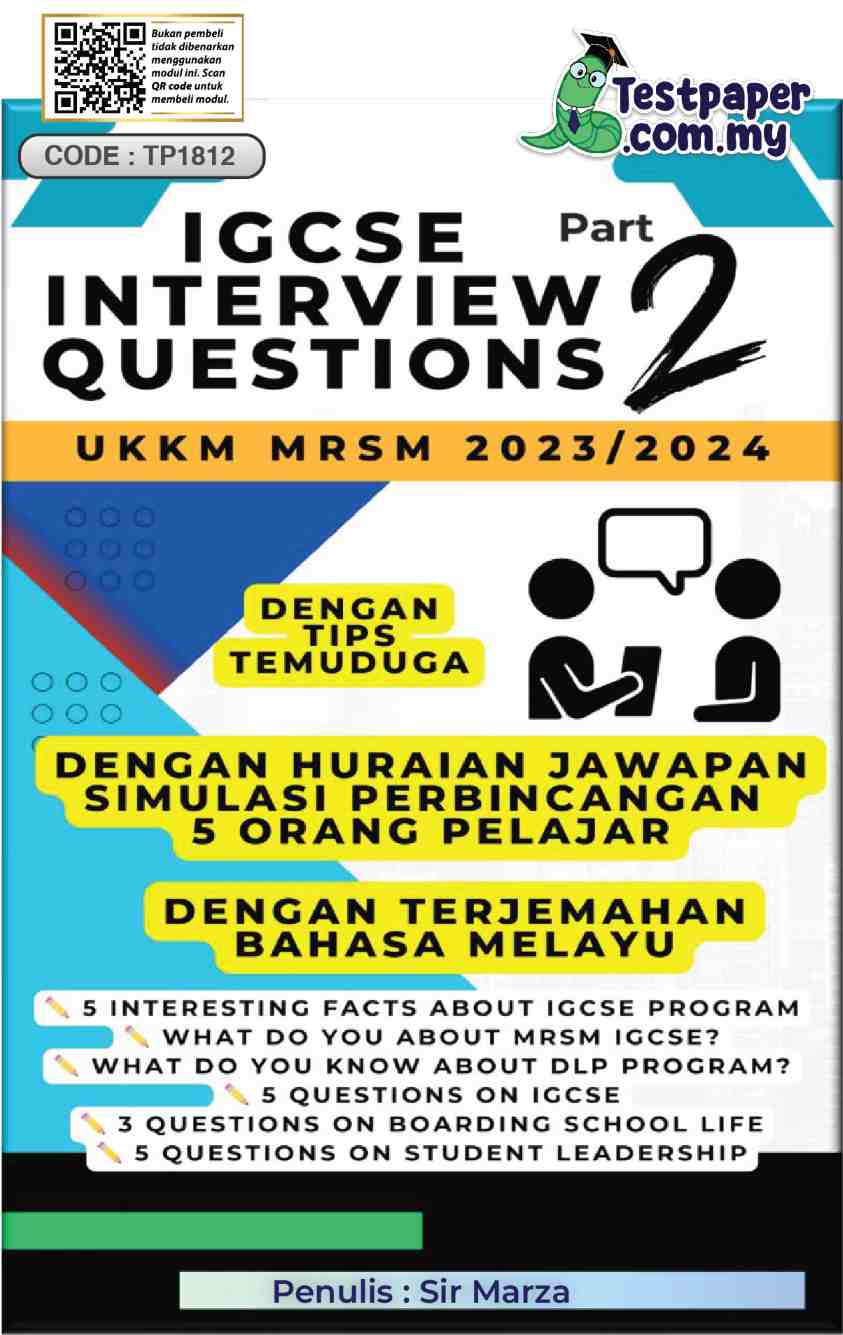 KOLEKSI SOALAN TEMUDUGA IGCSE PART 2 (UKKM 2023-2024) - Cikgu.Info