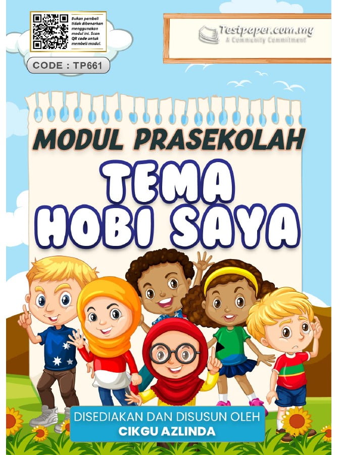 LEMBARAN KERJA PRASEKOLAH : TEMA HOBI SAYA - Cikgu.Info