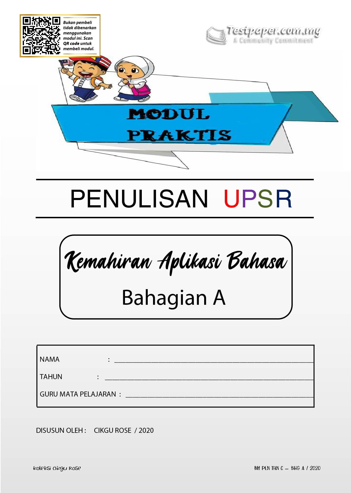 MODUL BAHASA MELAYU - 150 PRAKTIS PENULISAN BINA AYAT UPSR TAHAP 2 ...