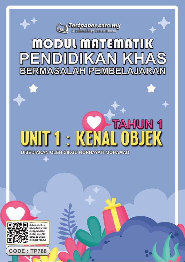 MODUL MATEMATIK TAHUN 1 PENDIDIKAN KHAS BERMASALAH PEMBELAJARAN (UNIT 1 ...