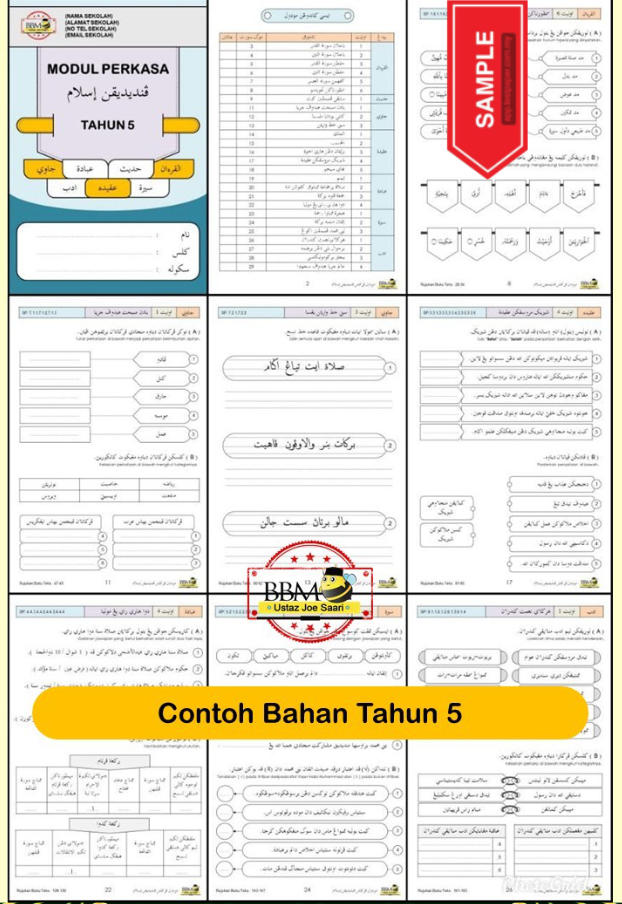 MODUL PERKASA PBD PENDIDIKAN ISLAM TAHUN 5 KSSR SEMAKAN - Cikgu.Info