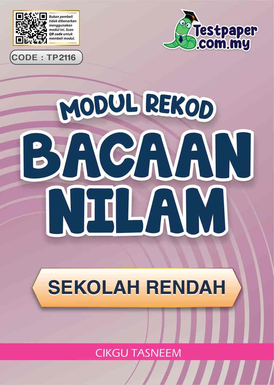 MODUL REKOD BACAAN NILAM SEKOLAH RENDAH - Cikgu.Info