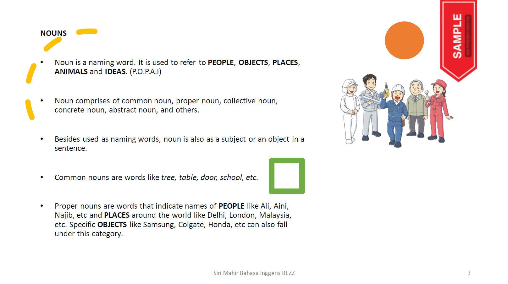 MODULE ENGLISH : ABSTRACT NOUNS VS ADJECTIVES - Cikgu.Info