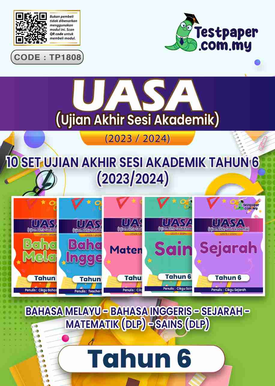 [PAKEJ KOMBO UASA] 10 SET UJIAN AKHIR SESI AKADEMIK TAHUN 6 (2023-2024) - Cikgu.Info