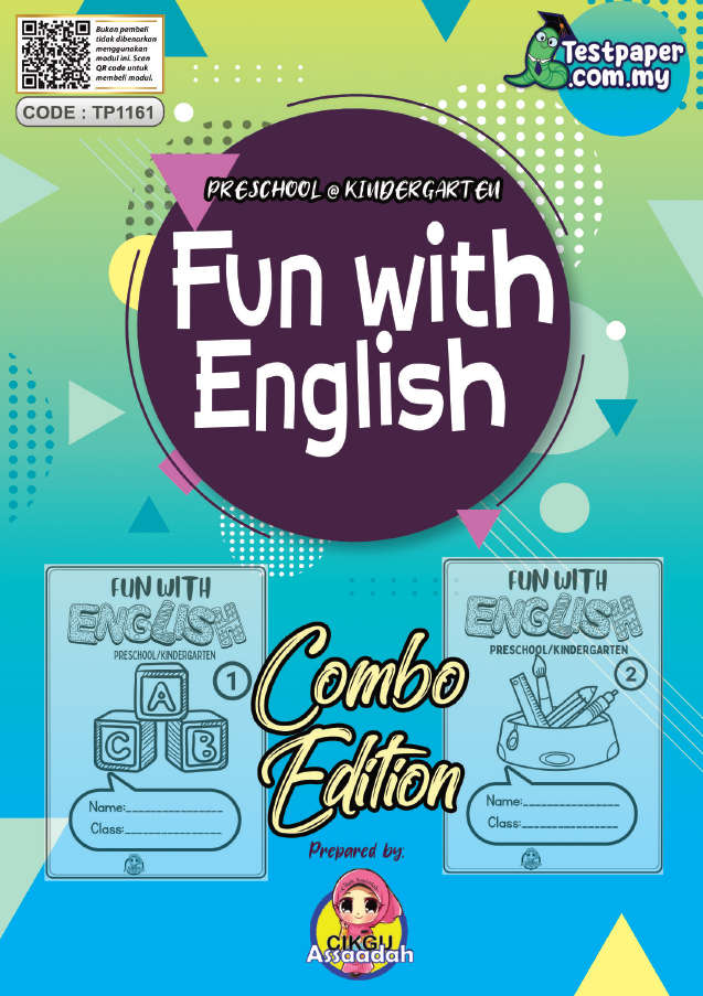 PRESCHOOL / KINDERGARTEN COMBO EDITION : FUN WITH ENGLISH - Cikgu.Info