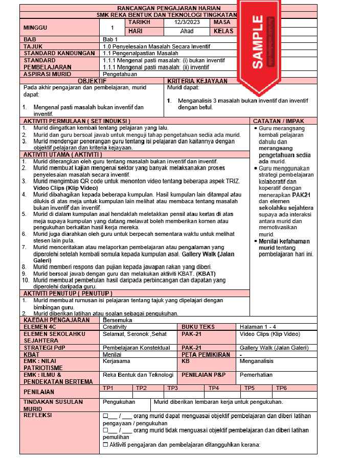 RPH DAN RPT 2023 - RBT TINGKATAN 2 - Cikgu.Info