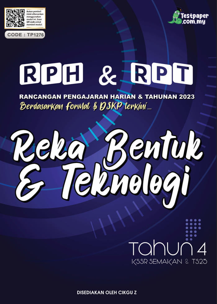 RPH DAN RPT 2023 - REKA BENTUK TEKNOLOGI TAHUN 4 - Cikgu.Info