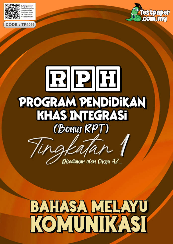 RPH DAN RPT - PROGRAM PENDIDIKAN KHAS INTEGRASI BAHASA MELAYU KOMUNIKASI TINGKATAN 1 - Cikgu.Info