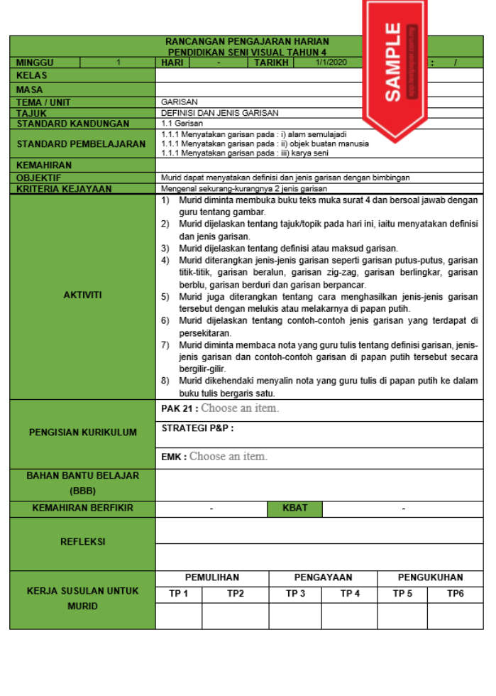 RPH DAN RPT - PROGRAM PENDIDIKAN KHAS INTEGRASI PENDIDIKAN SENI VISUAL ... RPH DAN RPT - PROGRAM PENDIDIKAN KHAS INTEGRASI PENDIDIKAN SENI VISUAL ...