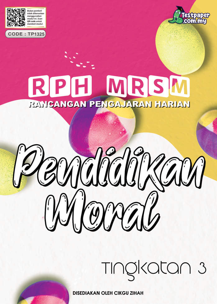 RPH MRSM - PENDIDIKAN MORAL TINGKATAN 3 - Cikgu.Info