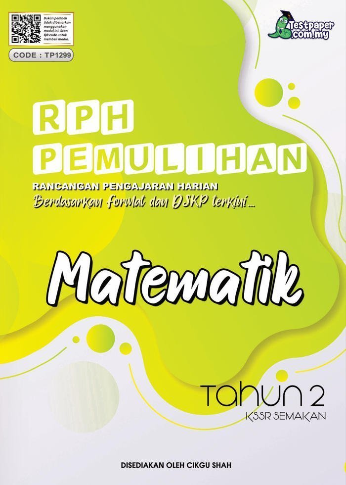 RPH PEMULIHAN - MATEMATIK TAHUN 2 - Cikgu.Info