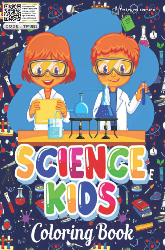 SCIENCE KIDS COLORING BOOK - Cikgu.Info