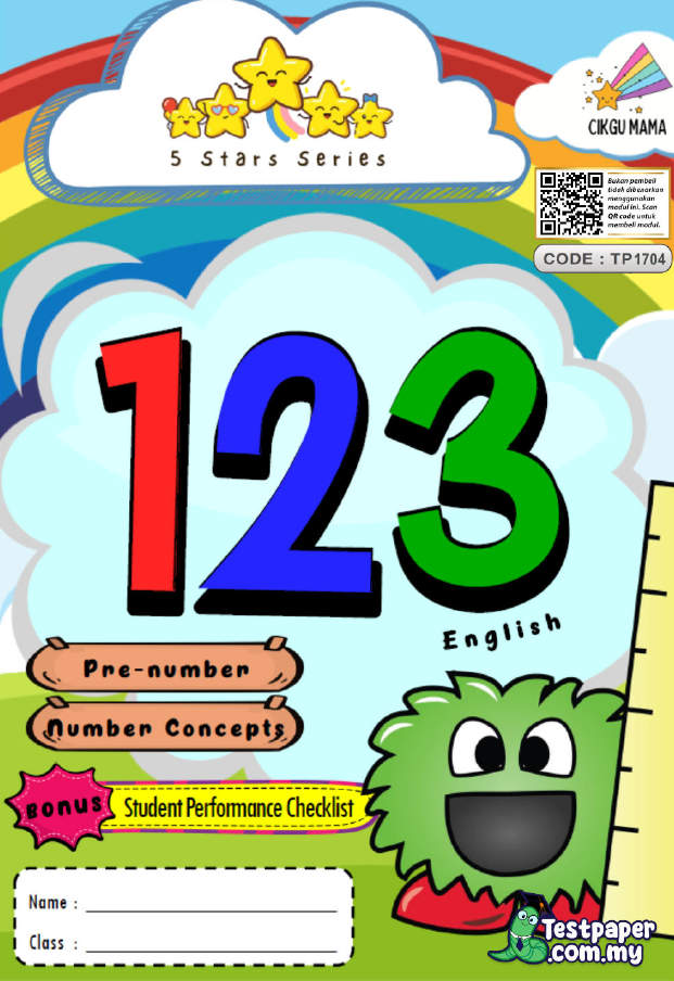 [VERSION ENGLISH] WORKSHEET 123 : PRE-NUMBER & NUMBER CONCEPTS - Cikgu.Info