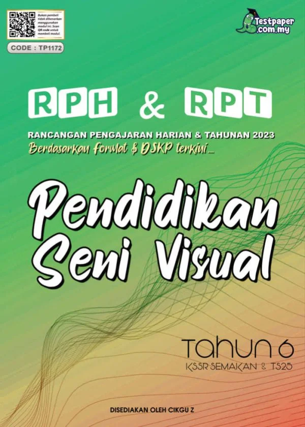 RPH DAN RPT 2023 - PENDIDIKAN SENI VISUAL TAHUN 6 - Cikgu.Info